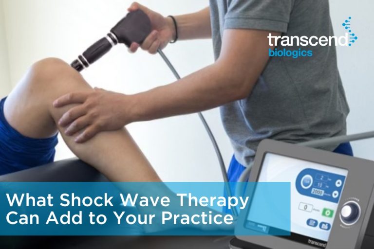 What is Shock Wave Therapy? - Transcend Biologics